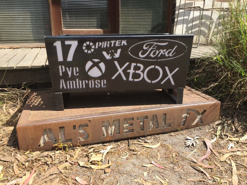 FORD Team AMBROSE PYE Fire Pit | AMFX Metal Art Fire Pits