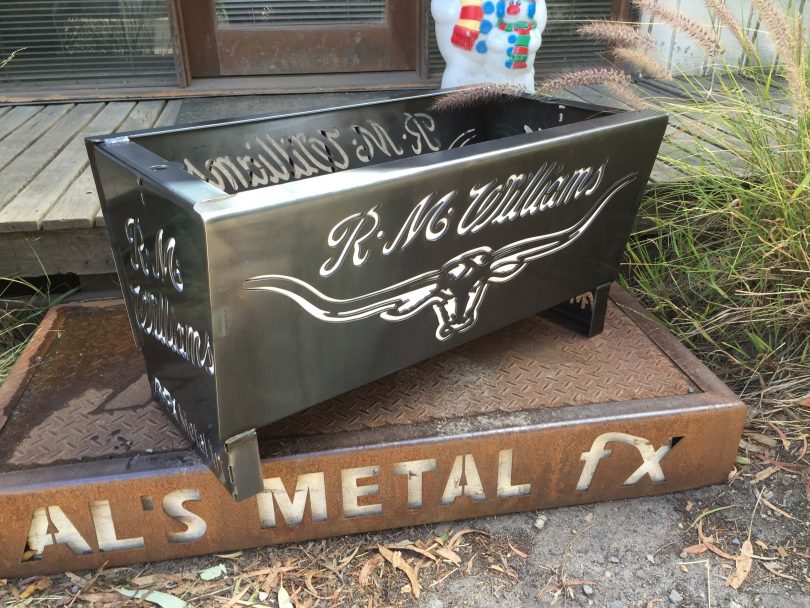 FLAT PACK RM Williams Fire Pit | AMFX Metal Art
