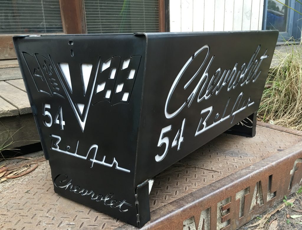 Chevrolet Belair Fire Pit | AMFX Metal Art and Accessories Ph: 0405733335