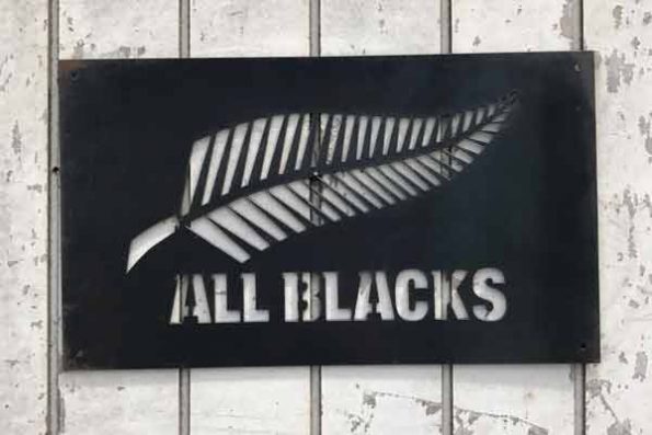 All Blacks Sign Small | AMFX Metal Art