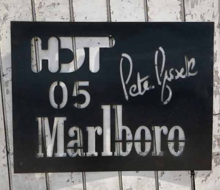 HDT Sign Small | AMFX Metal Art