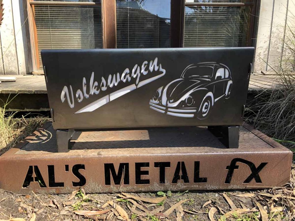 Volkswagen Fire Pit | AMFX Metal Art Fire Pits & Accessories