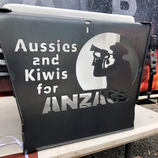 ANZAC Australian Army Fire Pit - AMFX MetalArt Fire Pits & Accessories