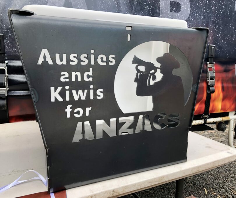 ANZAC Australian Army Fire Pit | AMFX Metal Art Fire Pits & Accessories