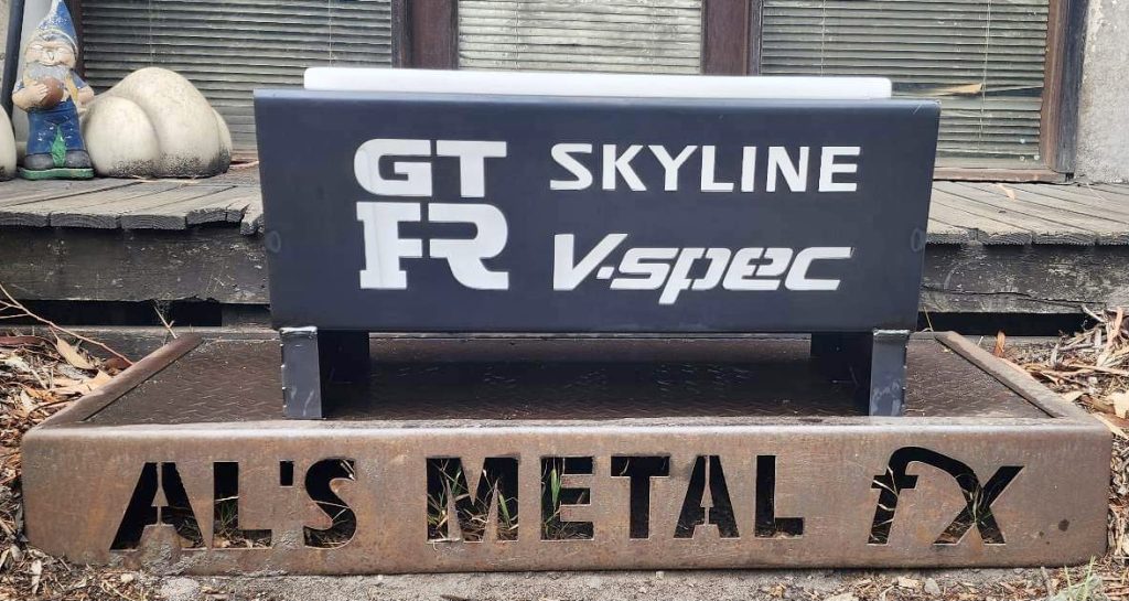Skyline GTR V-Spec Fire Pit | AMFX Metal Art